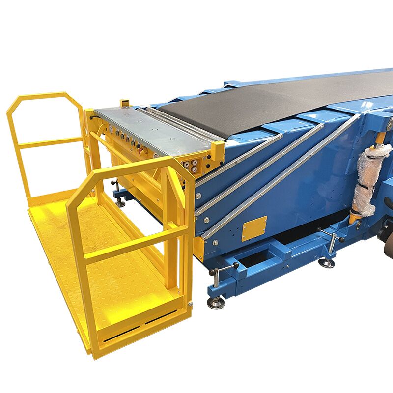 Equipment description and operating principle of telescopic belt conveyor