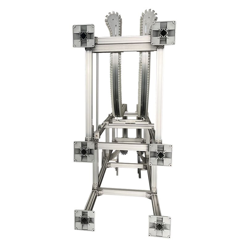 Flexible Chain Aluminium Profile Bottle Gripper Conveyor